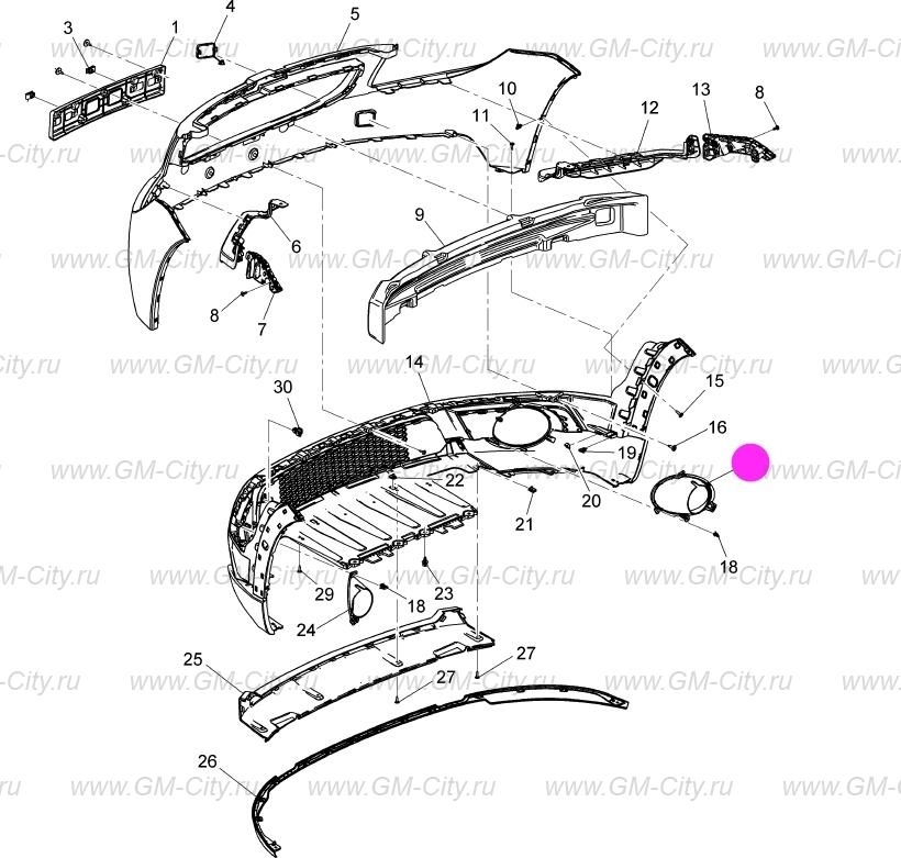 Кузовные запчасти для Chevrolet Orlando (Шевроле Орландо)