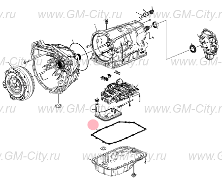 Сцепление, трансмиссия, КПП для Cadillac ATS (Кадиллак АТС)