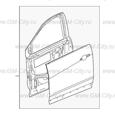Кузовные запчасти для Chevrolet Traverse II (Шевроле Траверс 2)