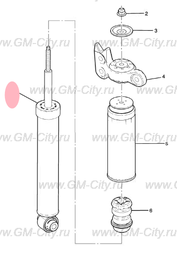 Подвеска для Chevrolet Traverse II (Шевроле Траверс 2)
