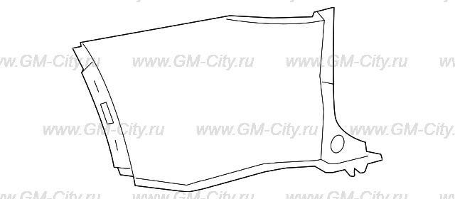 Кузовные запчасти для Chevrolet Traverse II (Шевроле Траверс 2)