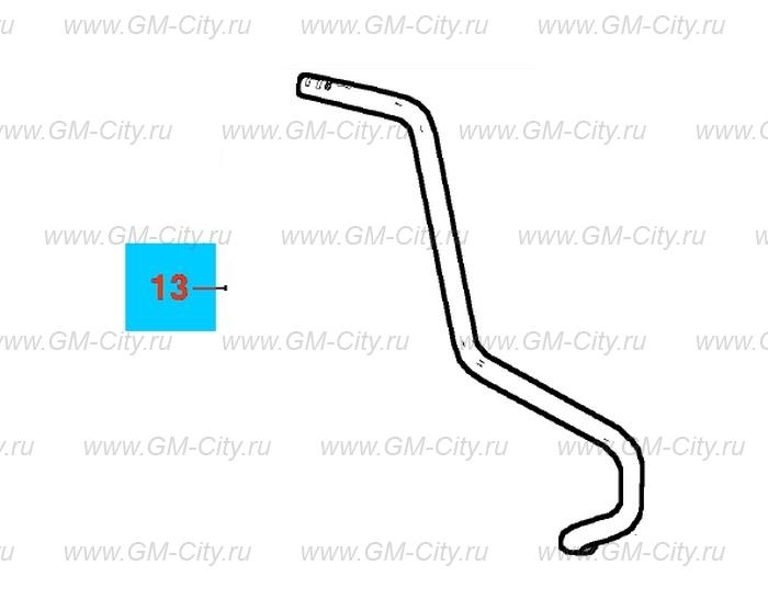 Шланг обогрева корпуса дросселя выпускной купить для Chevrolet Cobalt ...