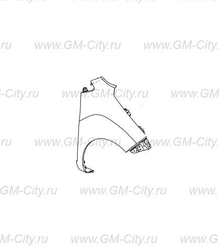Кузовные запчасти для Chevrolet Spark M300 (Шевроле Спарк M300)