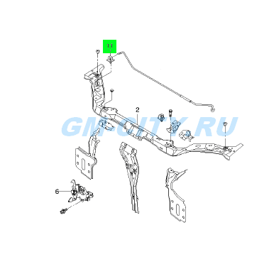 Капот для Шевроле Ланос, купить, продажа капотов с доставкой по низким ...