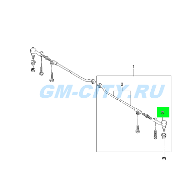 Рулевое управление для Chevrolet Lanos (Шевроле Ланос)