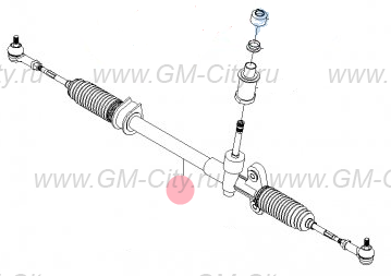 Рулевое управление для Chevrolet Spark M200 (Шевроле Спарк М200)