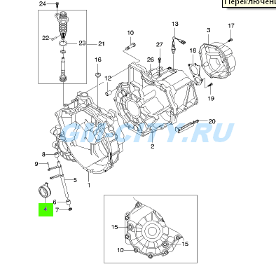 Выжимной подшипник для Шевроле Авео Т250, купить, продажа выжимных ...
