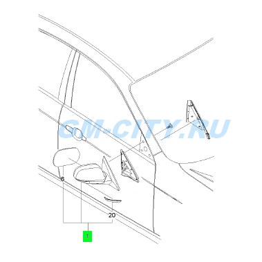 Кузовные запчасти для Chevrolet Epica (Шевроле Эпика)
