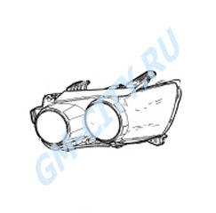 ФАРА ЛЕВАЯ купить для Chevrolet Aveo T300 - 96831091