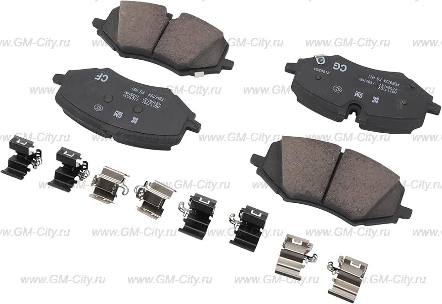 Тормозные колодки на Шевроле Трейлблейзер передние и задние - цена с ...
