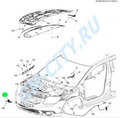 Кузовные запчасти для Chevrolet Orlando (Шевроле Орландо)