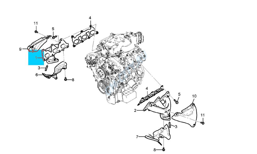 Выпускная система для Chevrolet Captiva C100 (Шевроле Каптива С100)