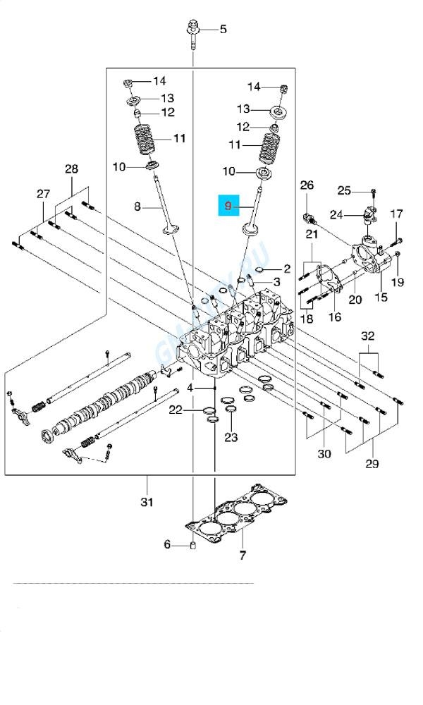 Двигатель для Chevrolet Spark M200 (Шевроле Спарк М200)
