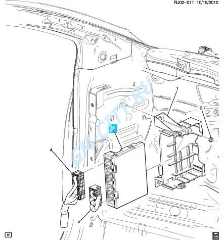 МОДУЛЬ ЭЛЕКТРОННОГО УПРАВЛЕНИЯ купить для Chevrolet Aveo T300 - 13504847