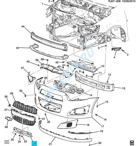 Кузовные запчасти для Chevrolet Aveo T300 (Шевроле Авео Т300)