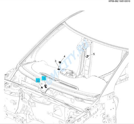ДАТЧИК ВОЗДУХА, НАРУЖНОГО купить для Chevrolet Orlando - 13231067